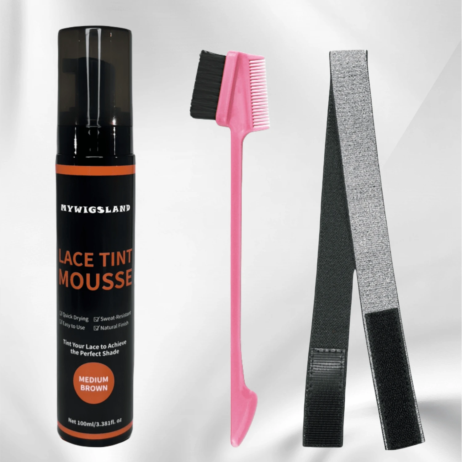 Lace Tint Melting Hair Mousse, 3.8 Fl Oz. Lace Tint Mousse For Women ...