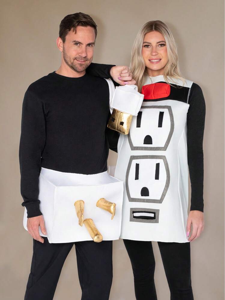 Plug impenetrable Socket Couple Costume
