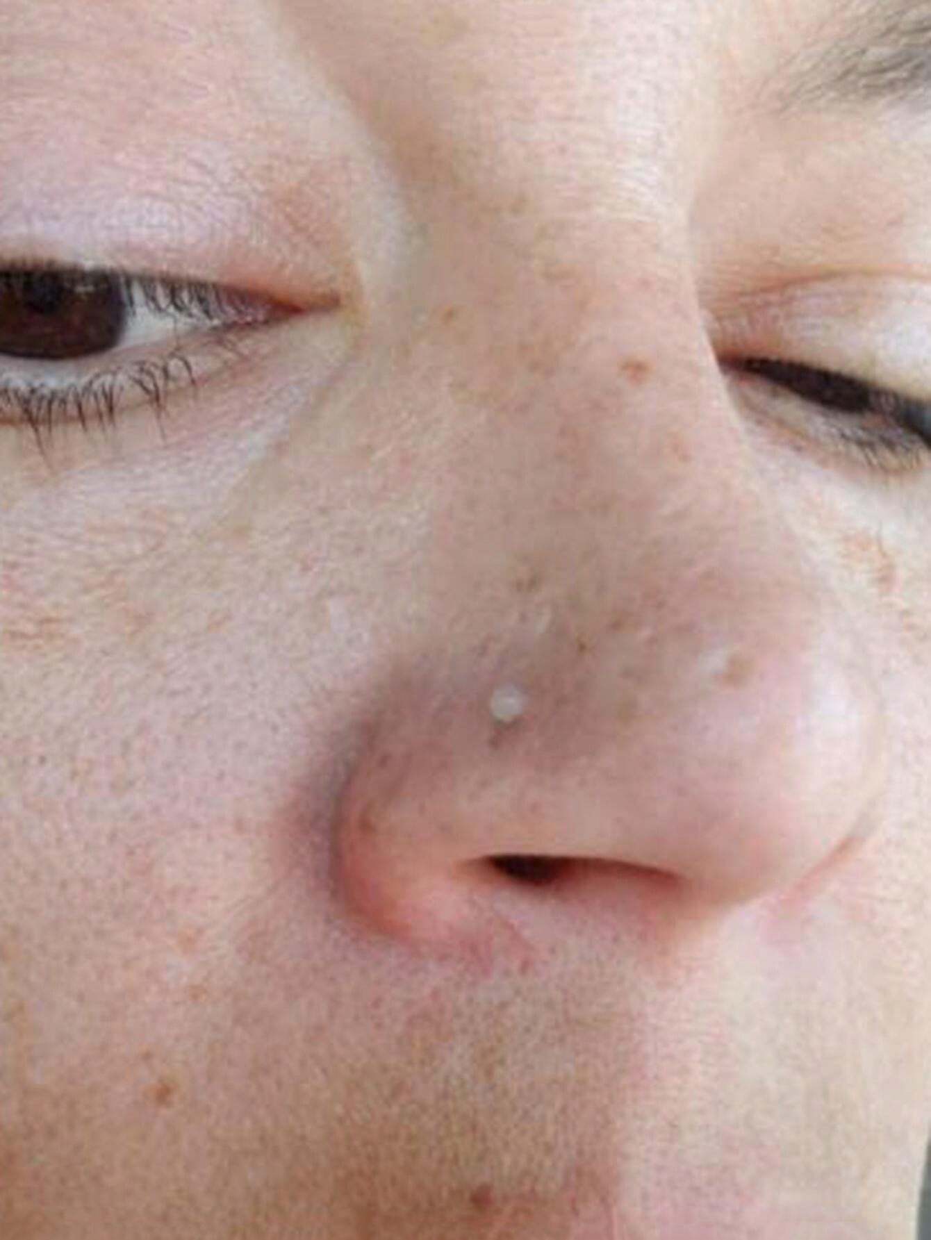 20pcs Clear Nose Ring Retainers L-Shaped Nose Piercing Keepers ...