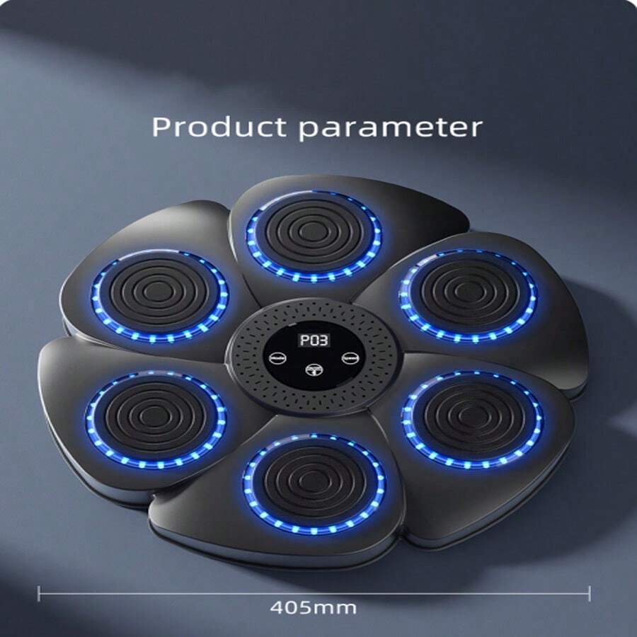 1pc Intelligent Music Boxing Machine W/ Fingerless Gloves, Electronic ...