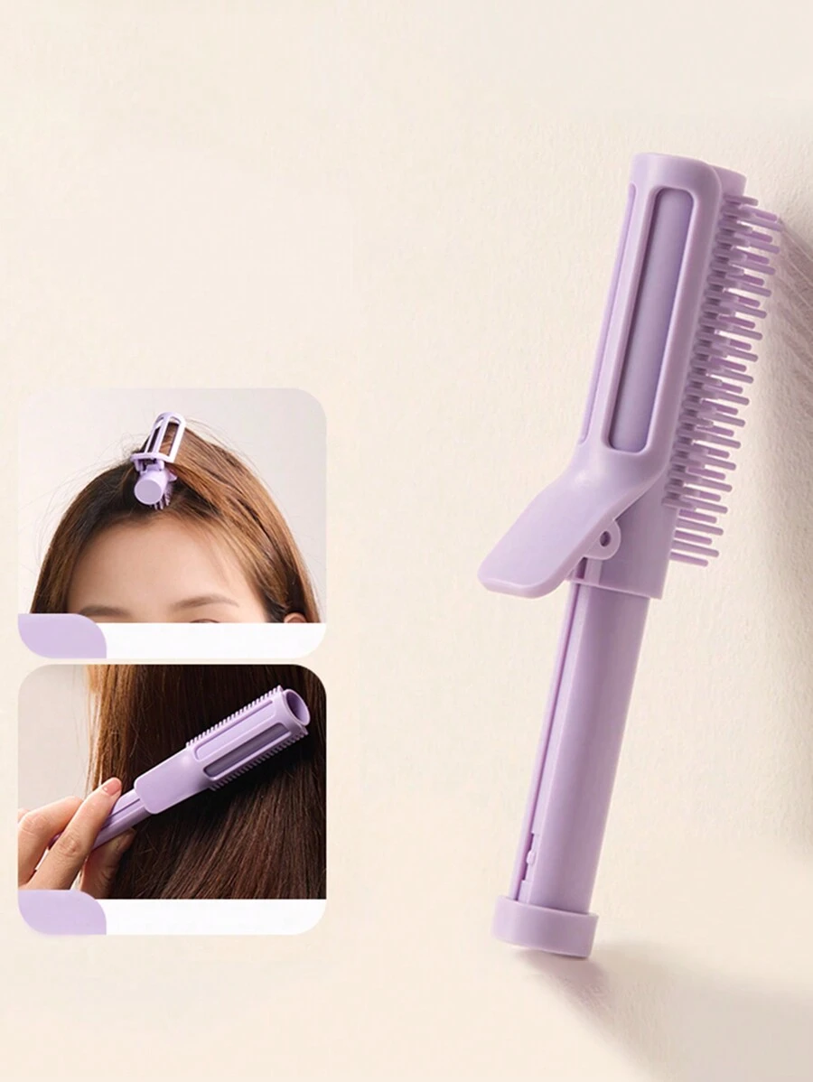 1pc New Skull Shaped Scalable Curly Hair Comb, Suitable For Combing ...