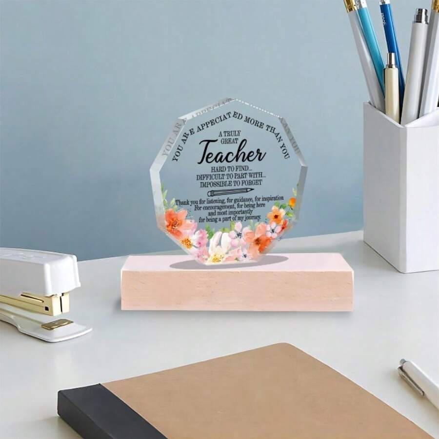 Teacher Appreciation Gift, Teacher Thank You Gift, Student Teacher Gift ...