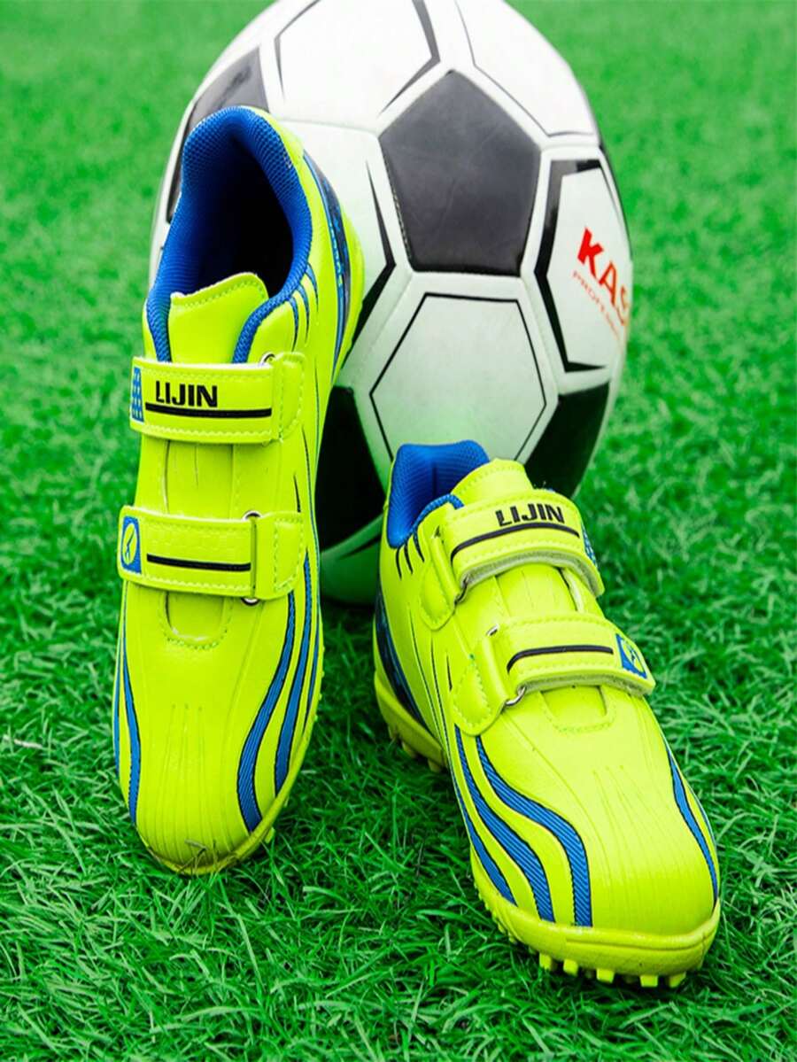 Kids TF Low-Cut Football Shoes For Training And Matches Anti-Slip Hook ...