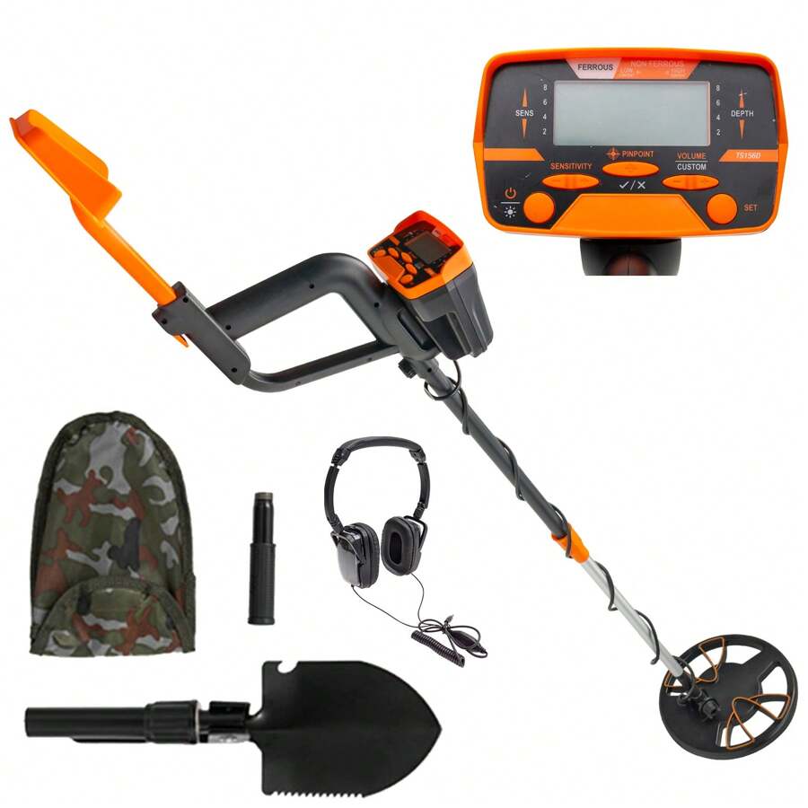 Metal Detector Waterproof Disc Metal Detectors Underwater Underground ...