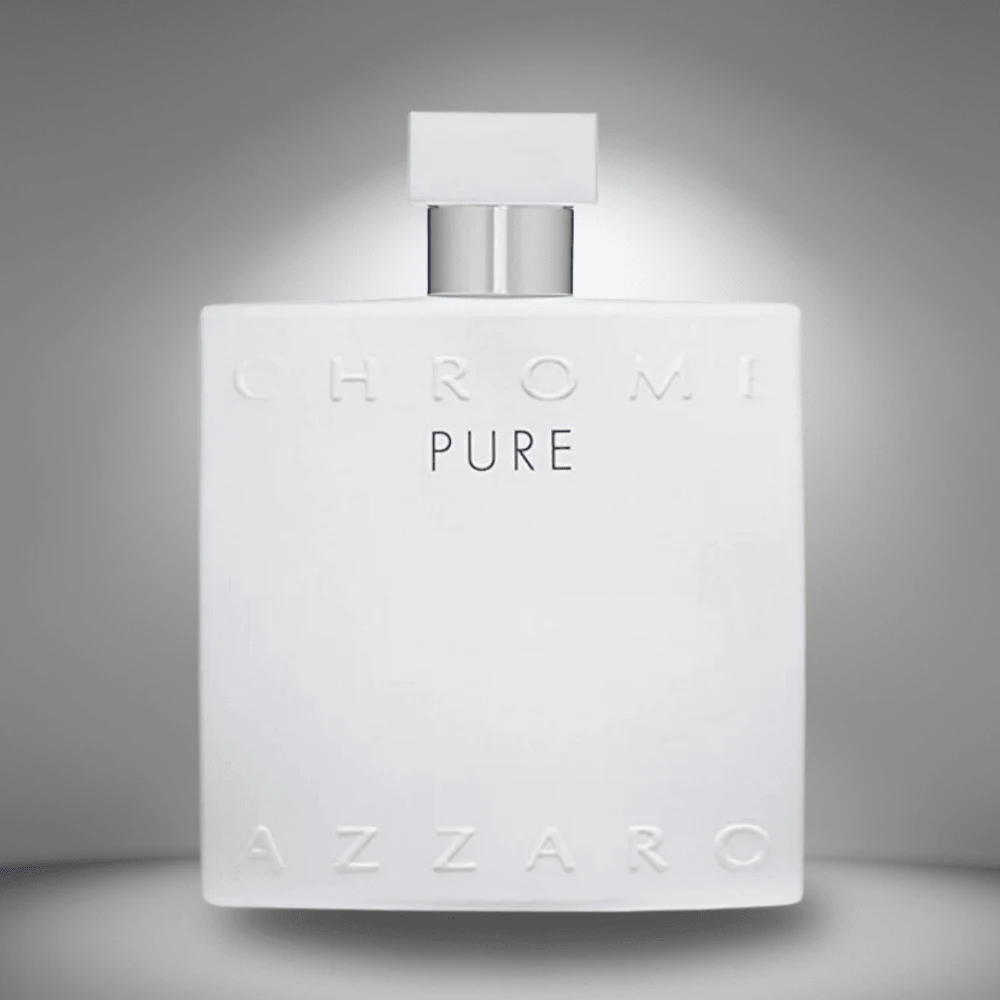 Azzaro Chrome Pure 3.4oz EDT By Azzaro Cologne For Men 100mL Eau De ...