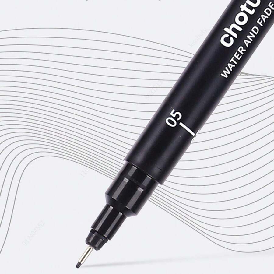 15 Sizes Black Micro Pens,Waterproof Archival Ink,Fine Point Pen For ...