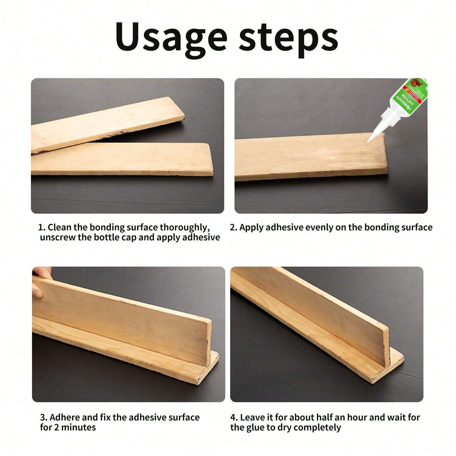 1pc Wood Glue For Adhesion Of Solid Wood Materials, Suitable For ...