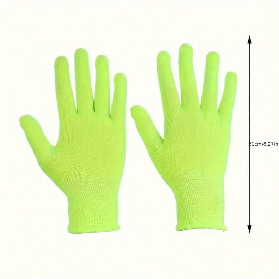 1pc Fluorescent Green Party Glove, Neon Light Glove For Concerts, Music ...