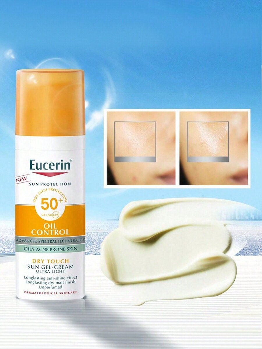 Eucerin German Sun Oil-Control Sunscreen 50ml Matte Sunblock Lotion ...