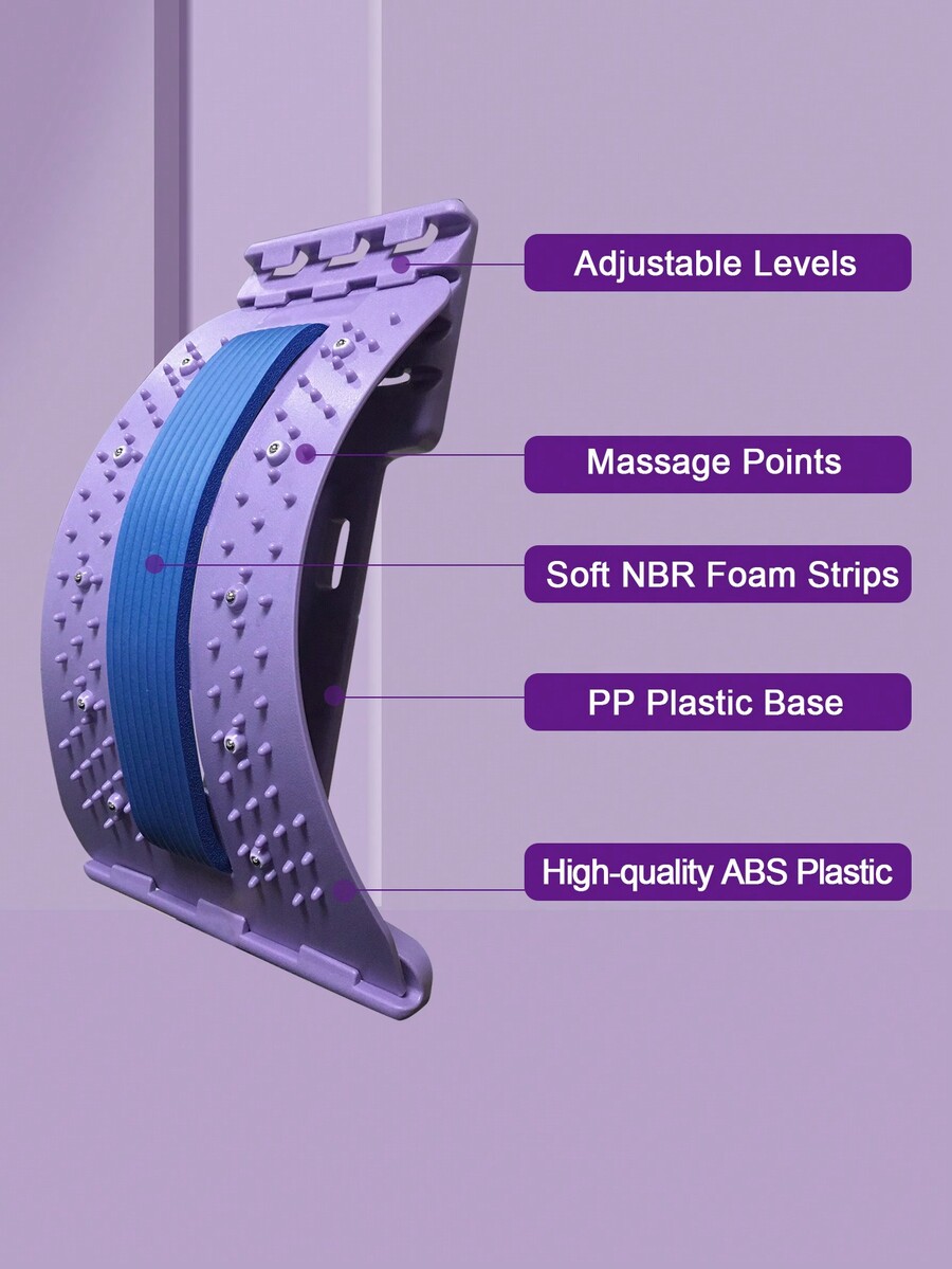 Multilayer Lumbar Relaxation Device, Back Stretcher With Acupressure ...