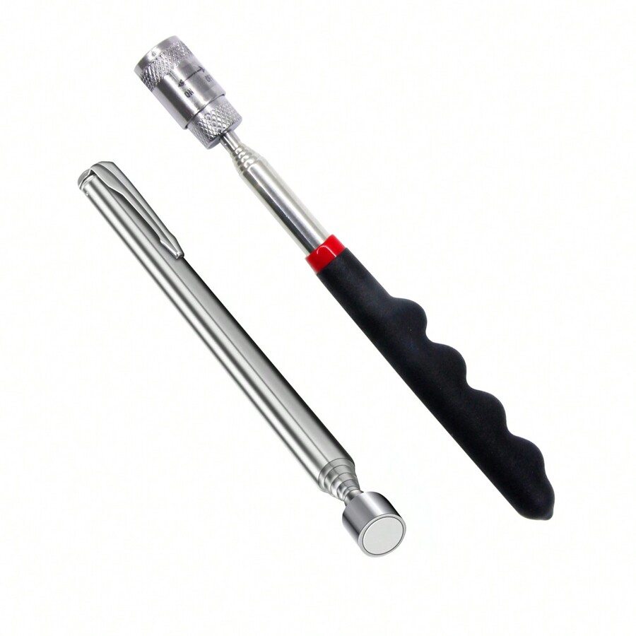 Telescoping Magnetic Pickup Tool With LED Light And Strong Magnet For ...