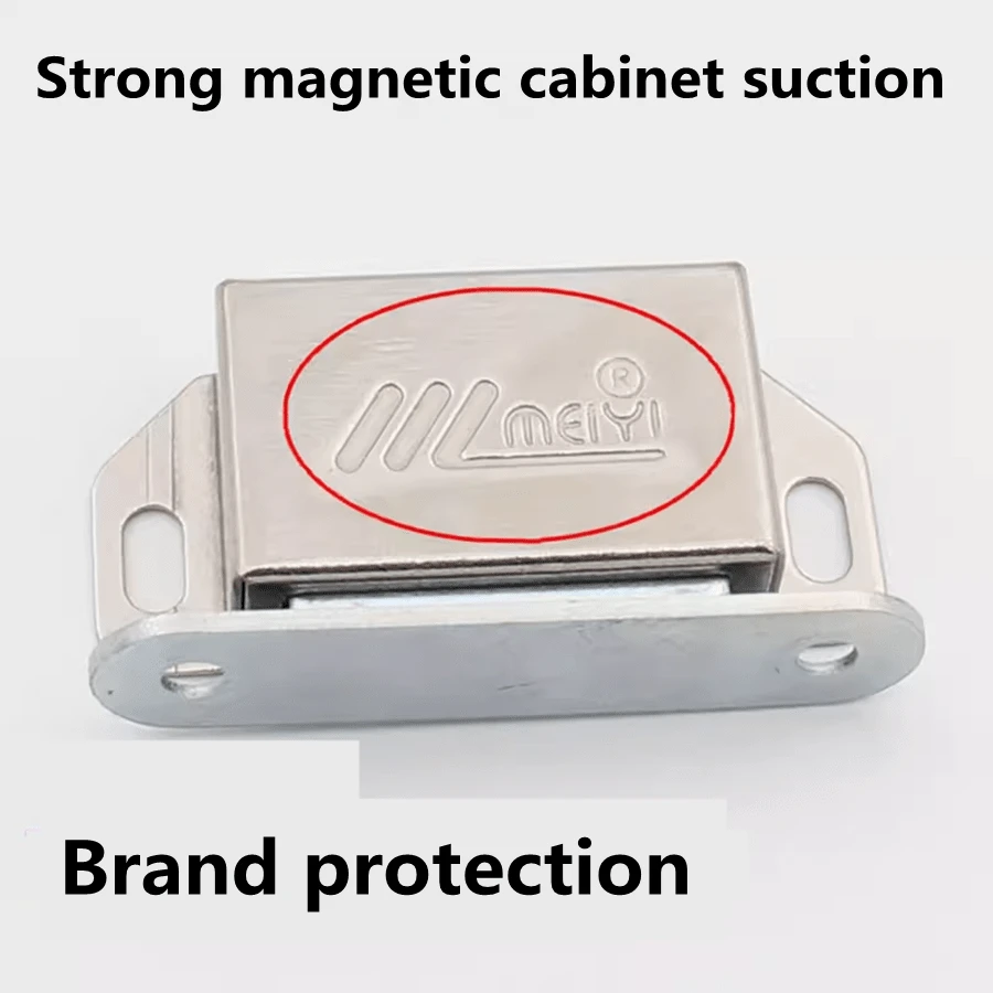 Stainless Steel Cabinet Magnet, Powerful Magnetic Cabinet Door Catch ...