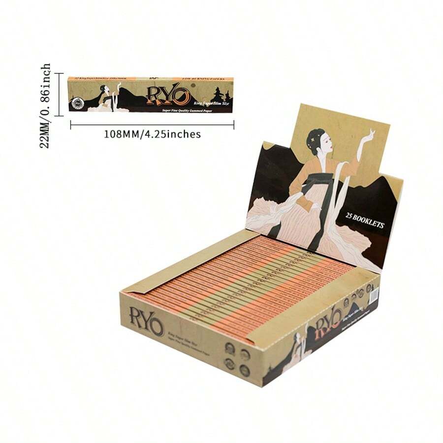 25 Booklet RYO 108*36mm Different Style Rolling Papers | SHEIN UK