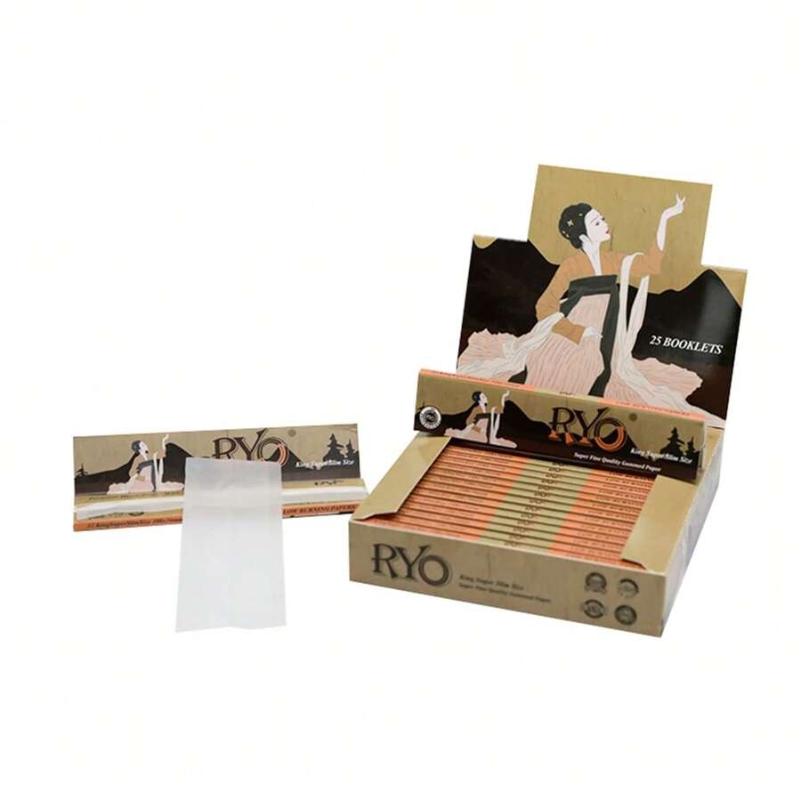 25 carnets de papiers à rouler RYO 108*36mm de différents styles | SHEIN