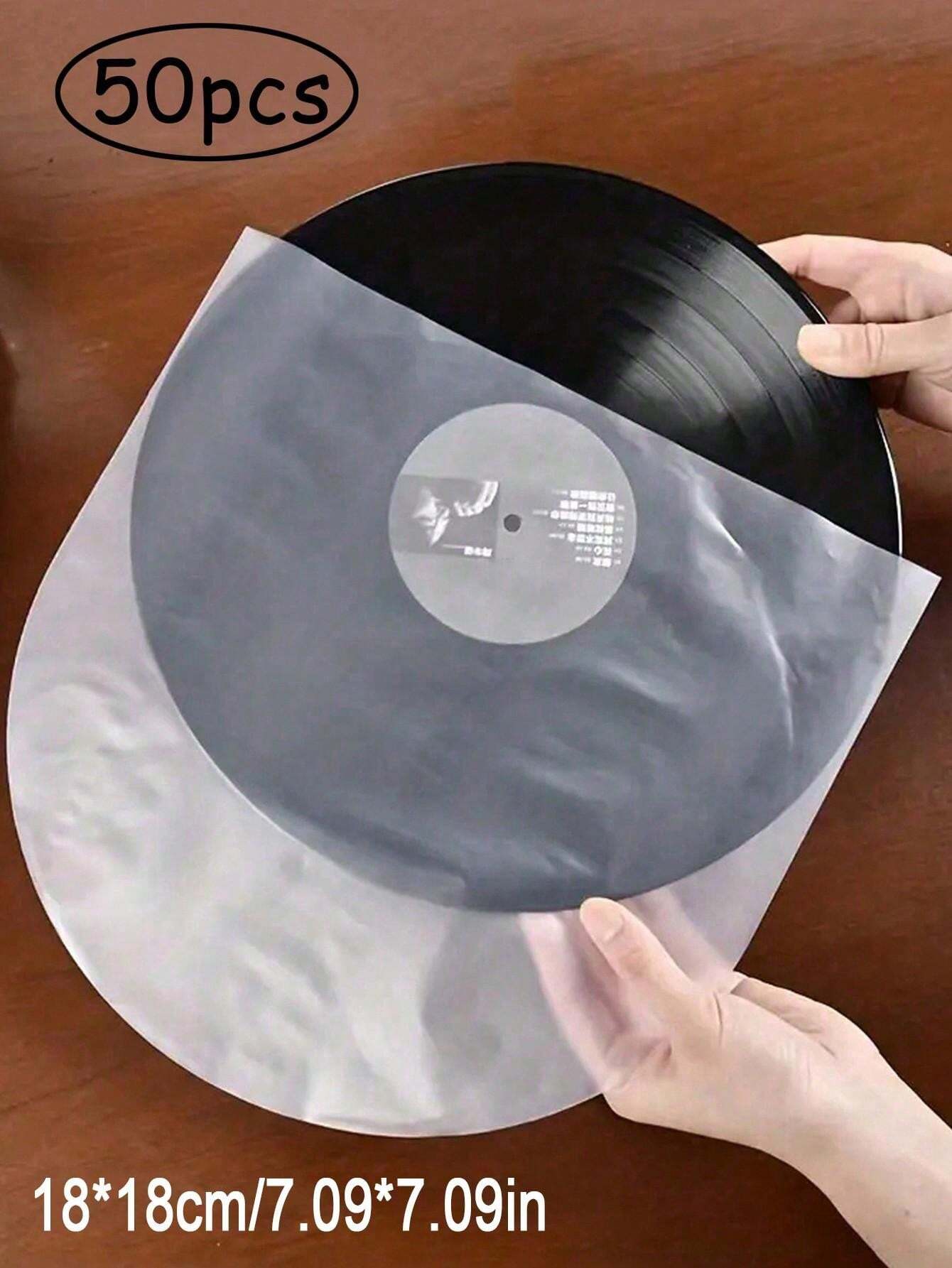 50pcs Anti-Static Vinyl Record Protector Bags , Anti-Static Po ...
