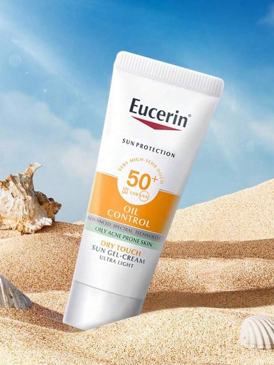 Eucerin Facial Oil Control Sunscreen 20ml Refreshing Matte Sunscreen ...