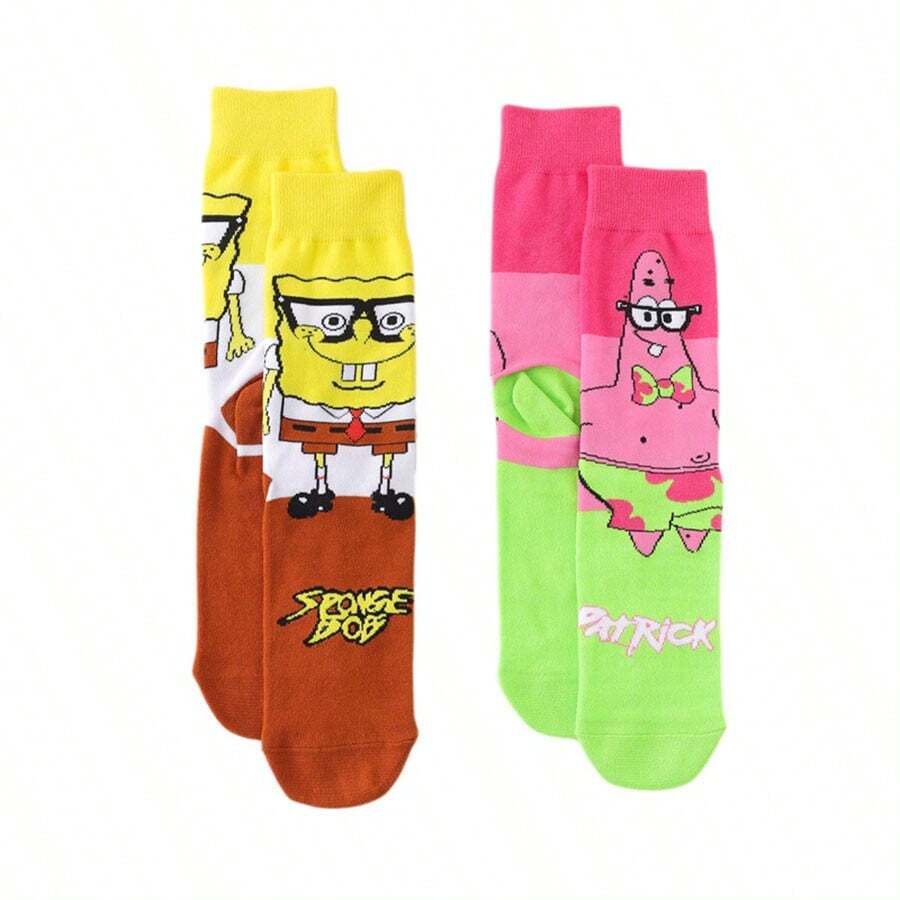 SPONGEBOB SQUAREPANTS. SPONGEBOB SQUAREPANTS 2Pairs SpongeBob Patrick ...