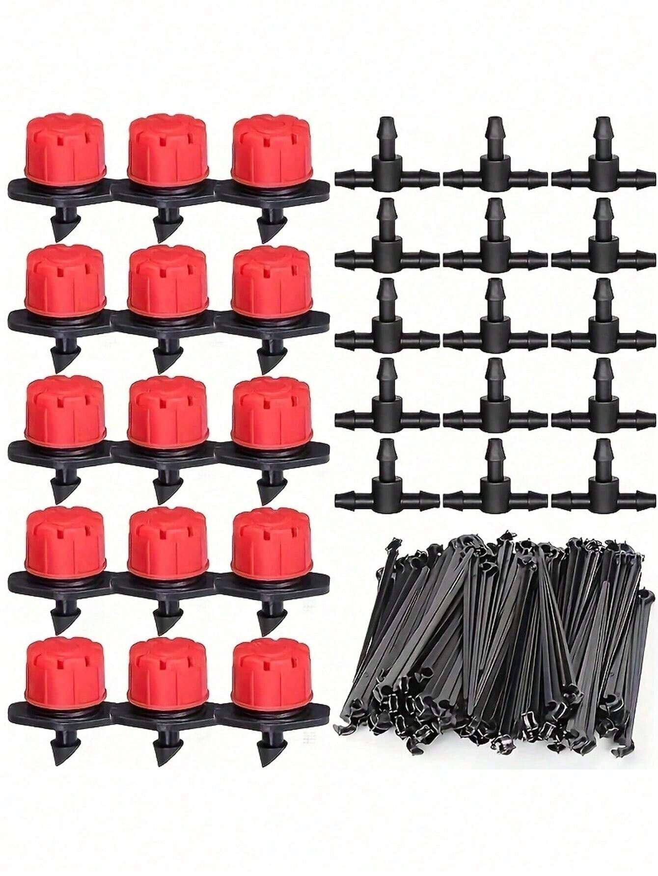 Garden Drip Irrigation System Accessories Set, Including 4/7mm Pipe ...