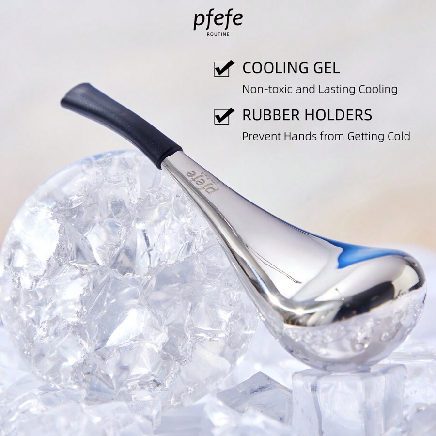 PFEFE Ice Globes Stainless Steel Face Beauty Cryo Sticks For Face ...