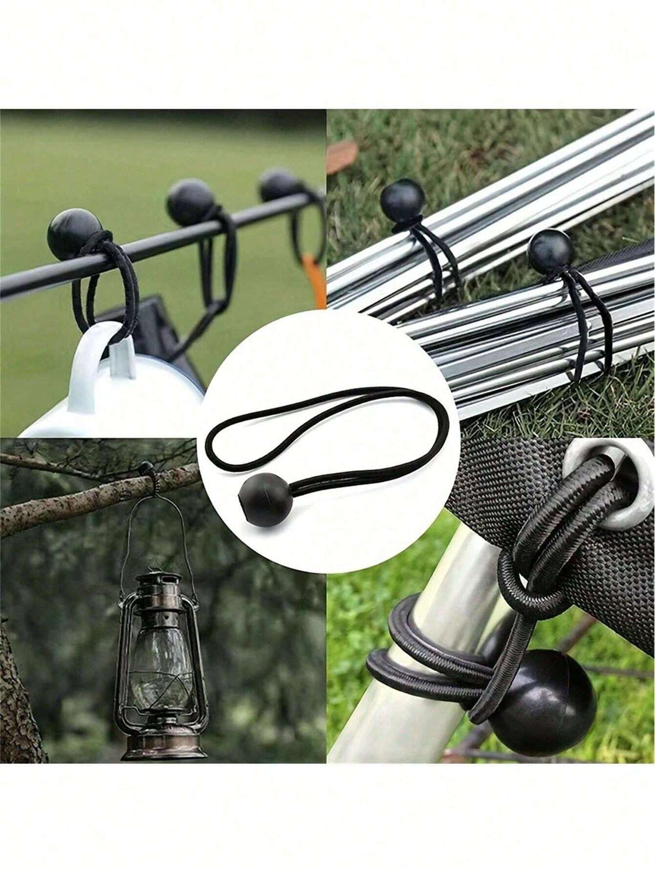 10pcs Durable Multi-Use 4-Inch Bungee Cord Heavy Duty Ball Bungee Cords ...
