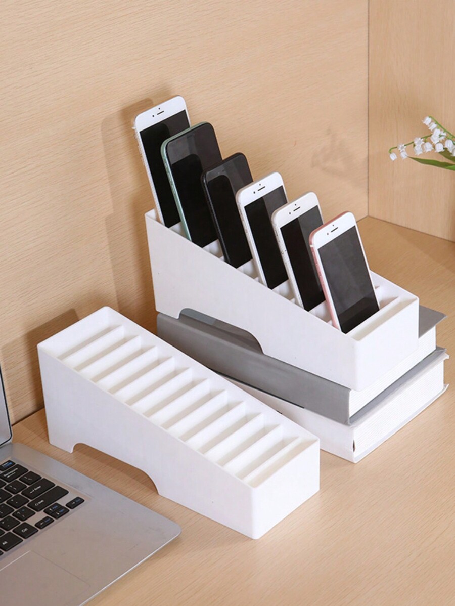 1pc 12 Grids Phone Management Storage Box For Conference Room, Multi ...