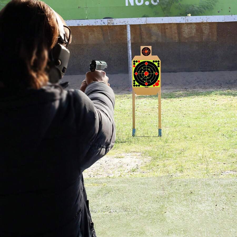 10pcs 12*12inch Splatter Target Sticker Self Adhesive Shooting Targets ...