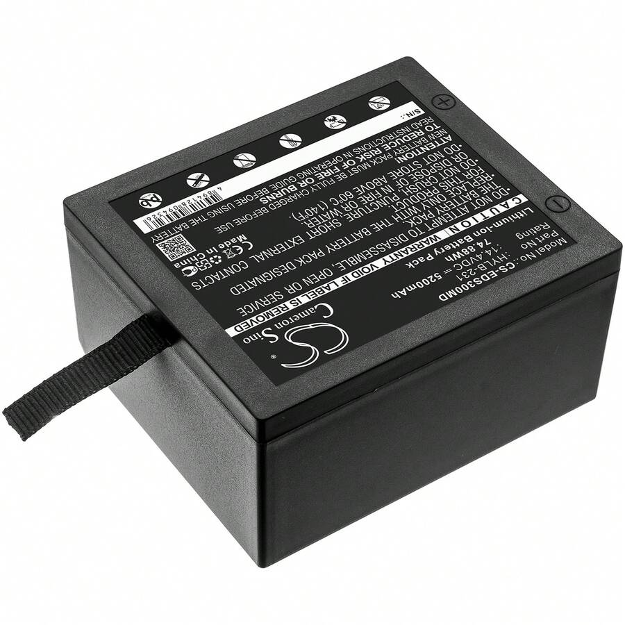 Battery For EDAN SE3 SE-3 HYLB-231 CS-EDS300MD 14.4v 5200mAh 74.88Wh Li ...
