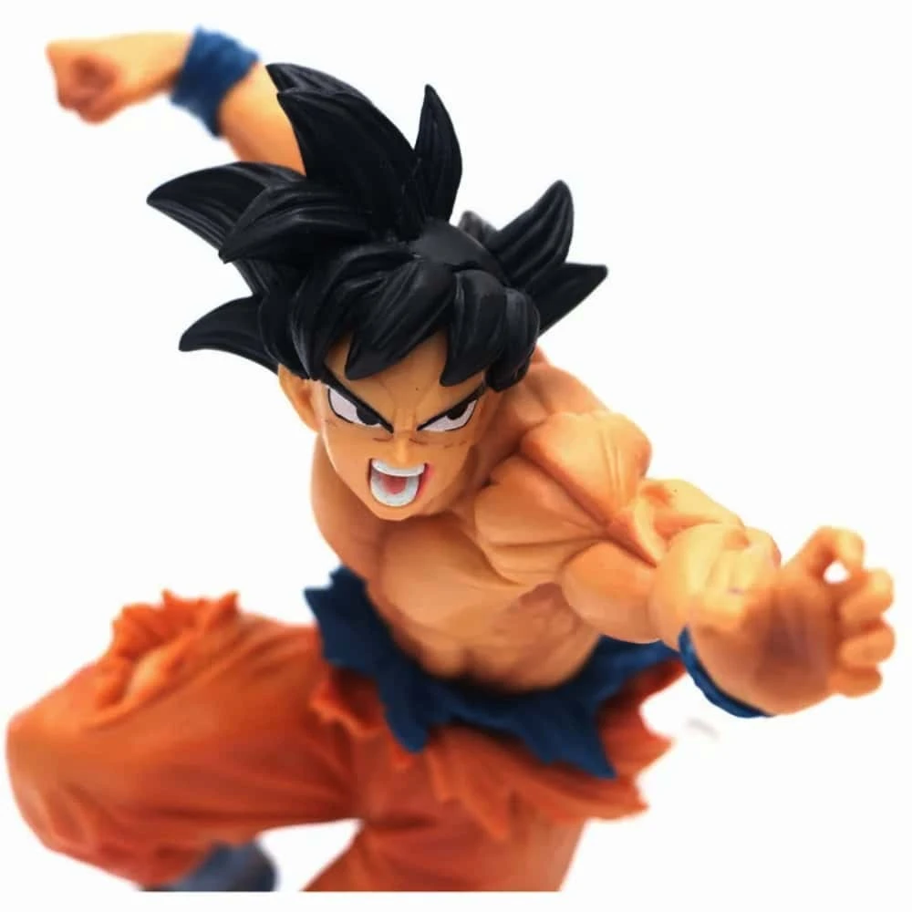 Figure Goku Base Mode DBZ Super 18 Cm Anime Decoration Action Ornament ...