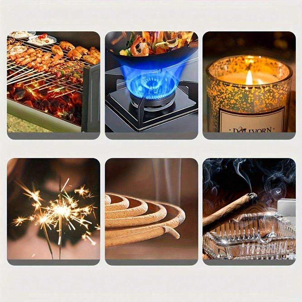 USB Electric Arc Lighter Candle Incense Igniter Outdoor Camping Pulse ...