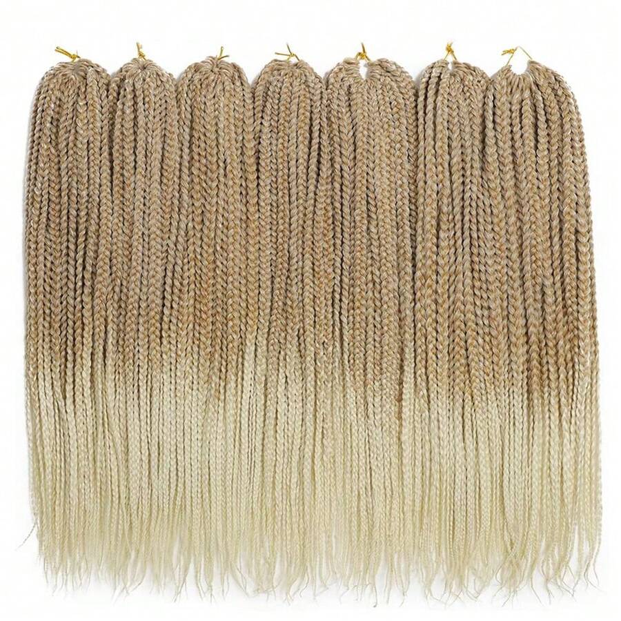 3 Packs Box Braids Crochet Hair Crochet Box Braids Pre-Looped Synthetic ...