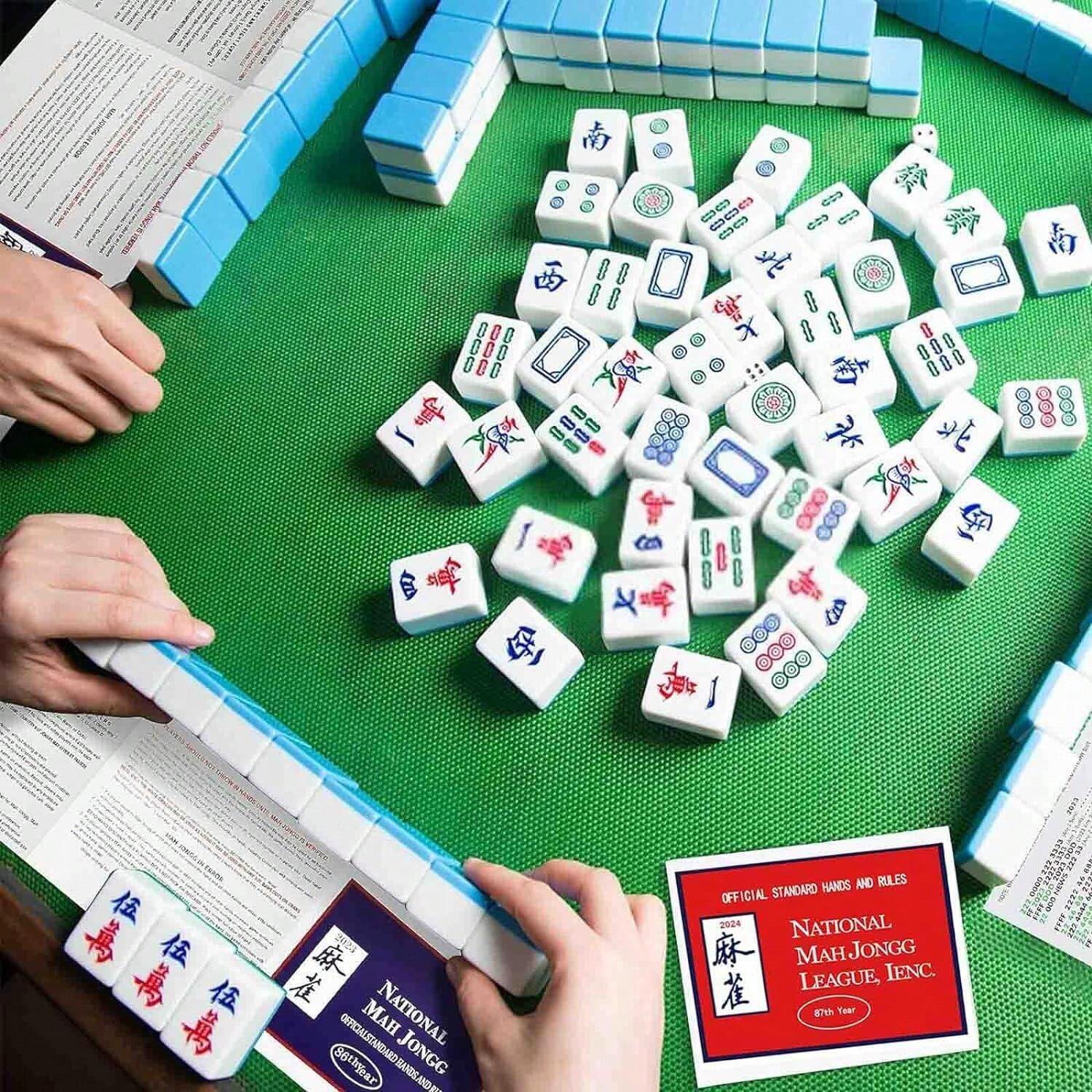 Cartes Mahjong 2024, Cartes Mahjong Nationales Mains Standard ...