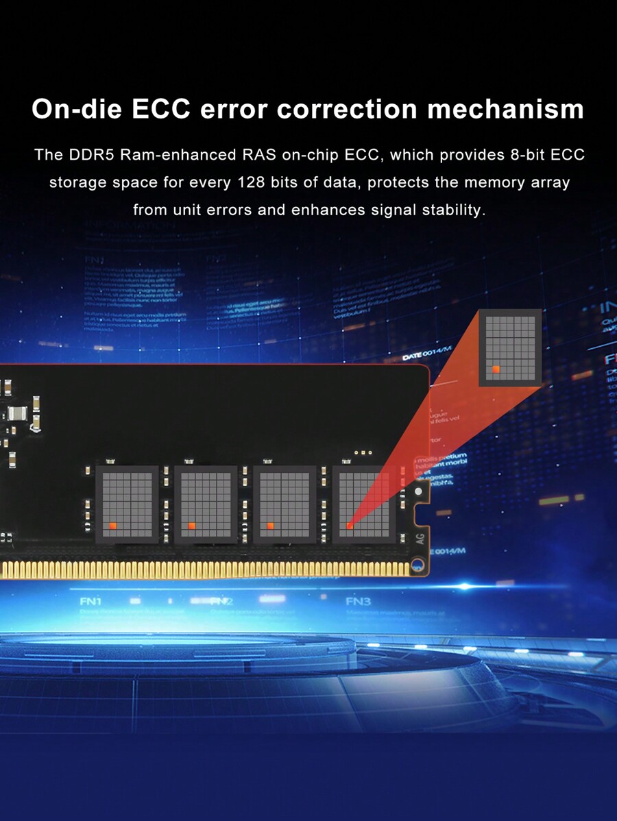 JUHOR ذاكرة JUHOR DDR5 RAM سعة 16 جيجا بايت 32 جيجا بايت 5600MHz 6000MHz 6400MHz 6800MHz 7200MHz ...