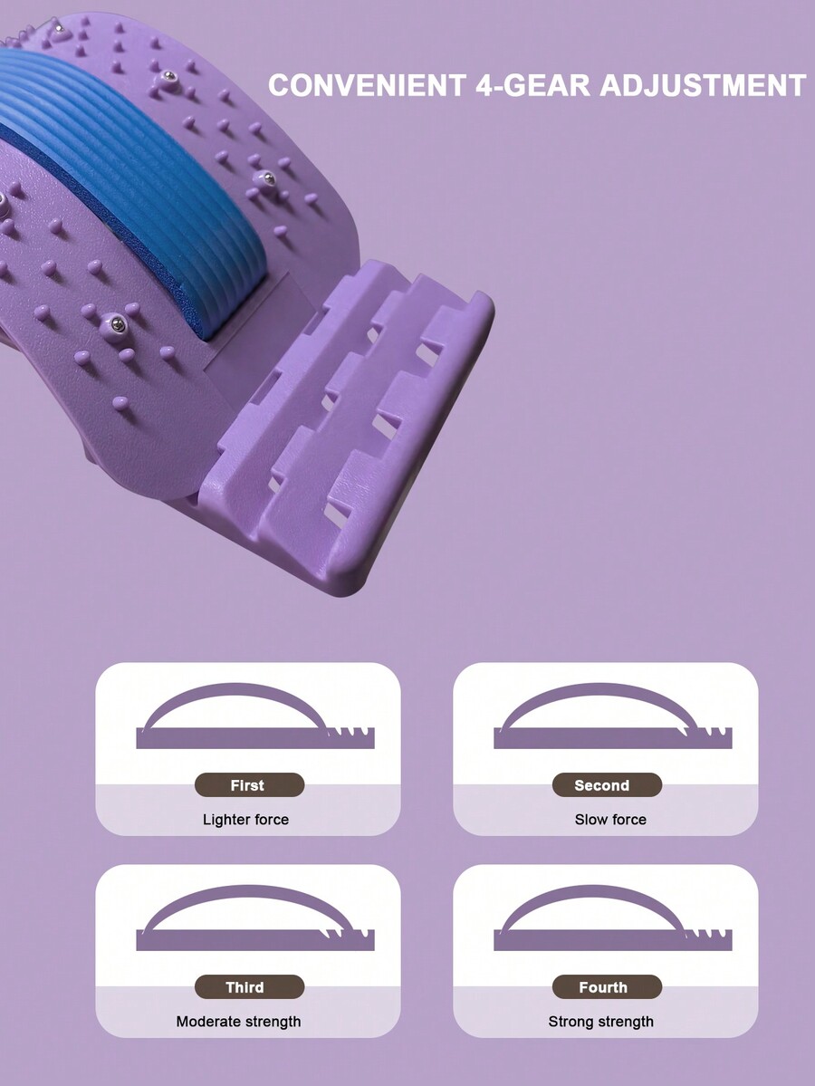 Multilayer Lumbar Relaxation Device, Back Stretcher With Acupressure ...