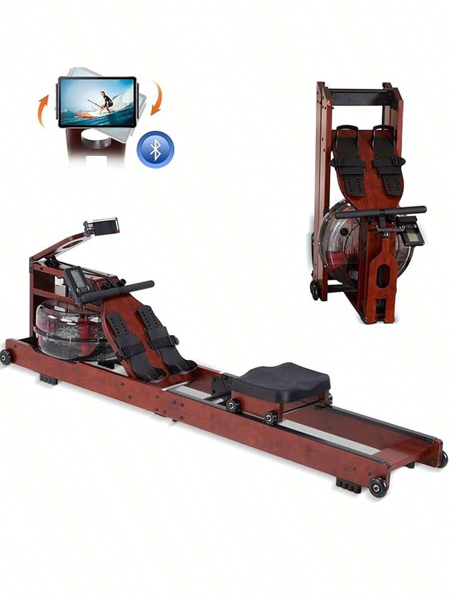 Water Rowing Machines For Home Use 400LBS Max Load With 360° Adjustable ...