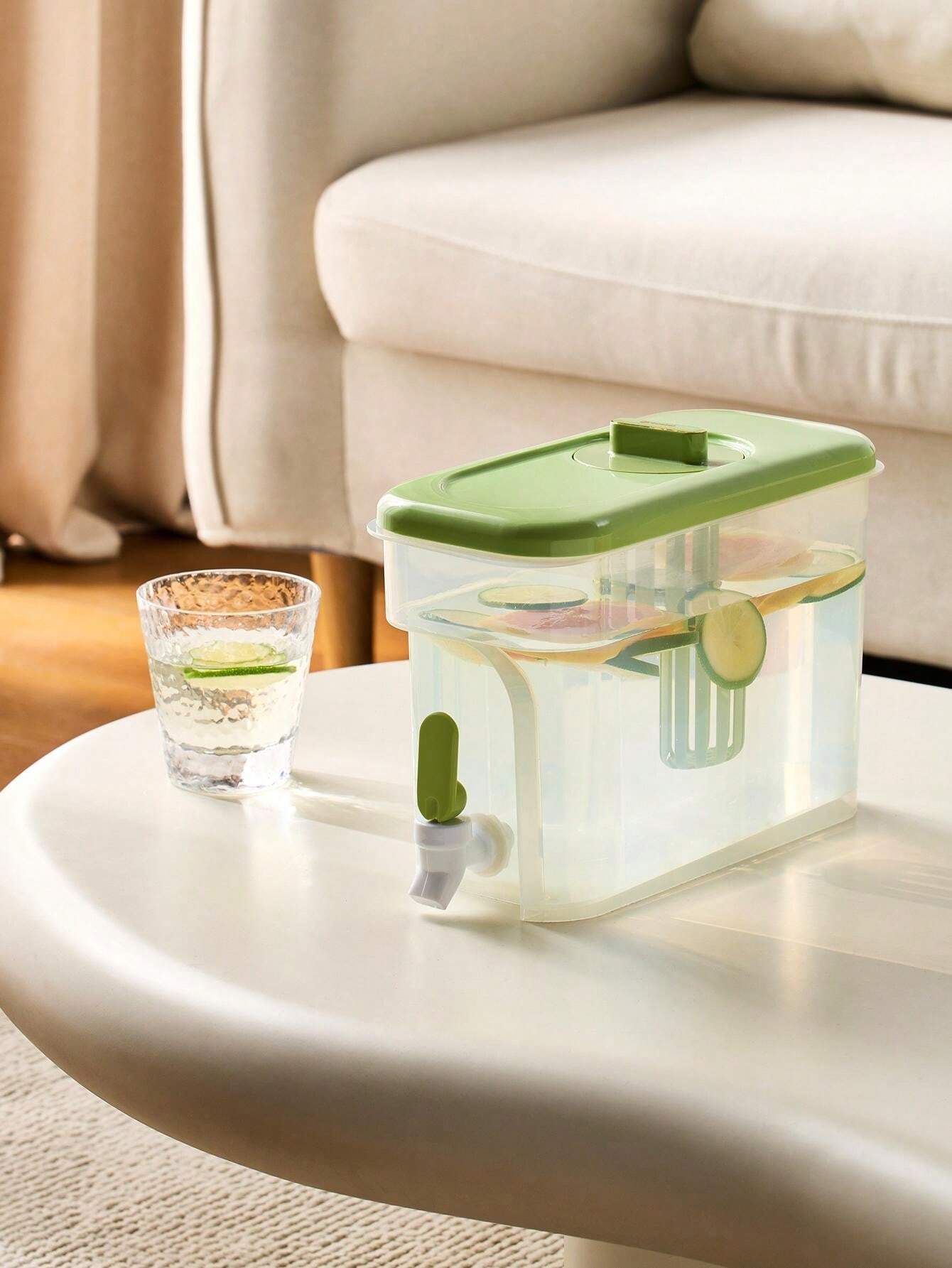 1pc, 4L Large Capacity PP Water Filter Jug For Cold Water, Lemonade And ...