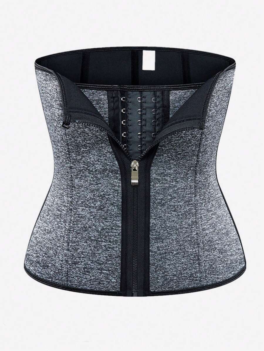 9 Steel Bones Waist Trainer, Shapewear Women Body Shaper, 80% Neoprene ...