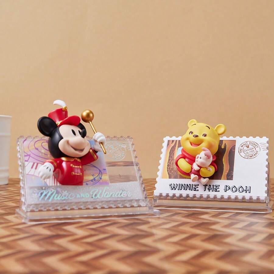 Miniso Disney Retro Stamp Collection Surprise Blind Box, Collectible ...