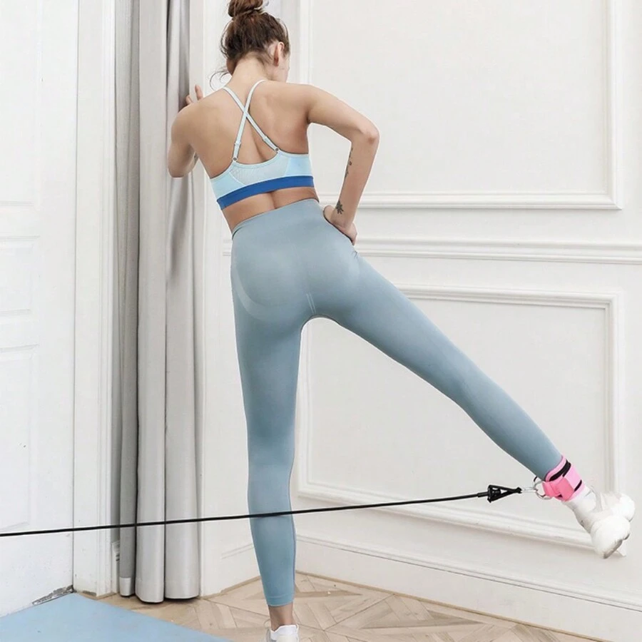 Alça de Tornozelo Fitness para Suporte de Quadril, Treinamento de ...