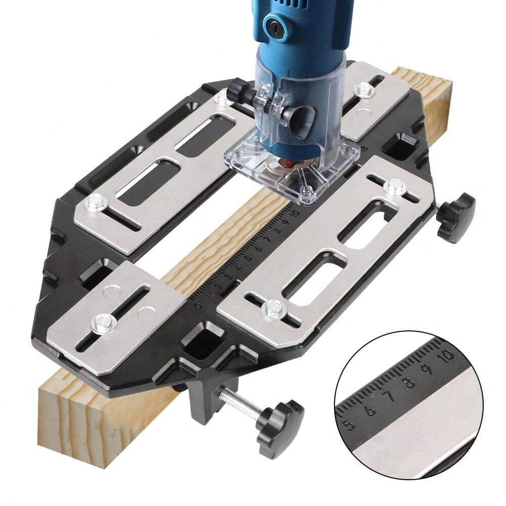 Hinge Hole Opener With Spanner Lock Guide Plate Locator Woodworking ...