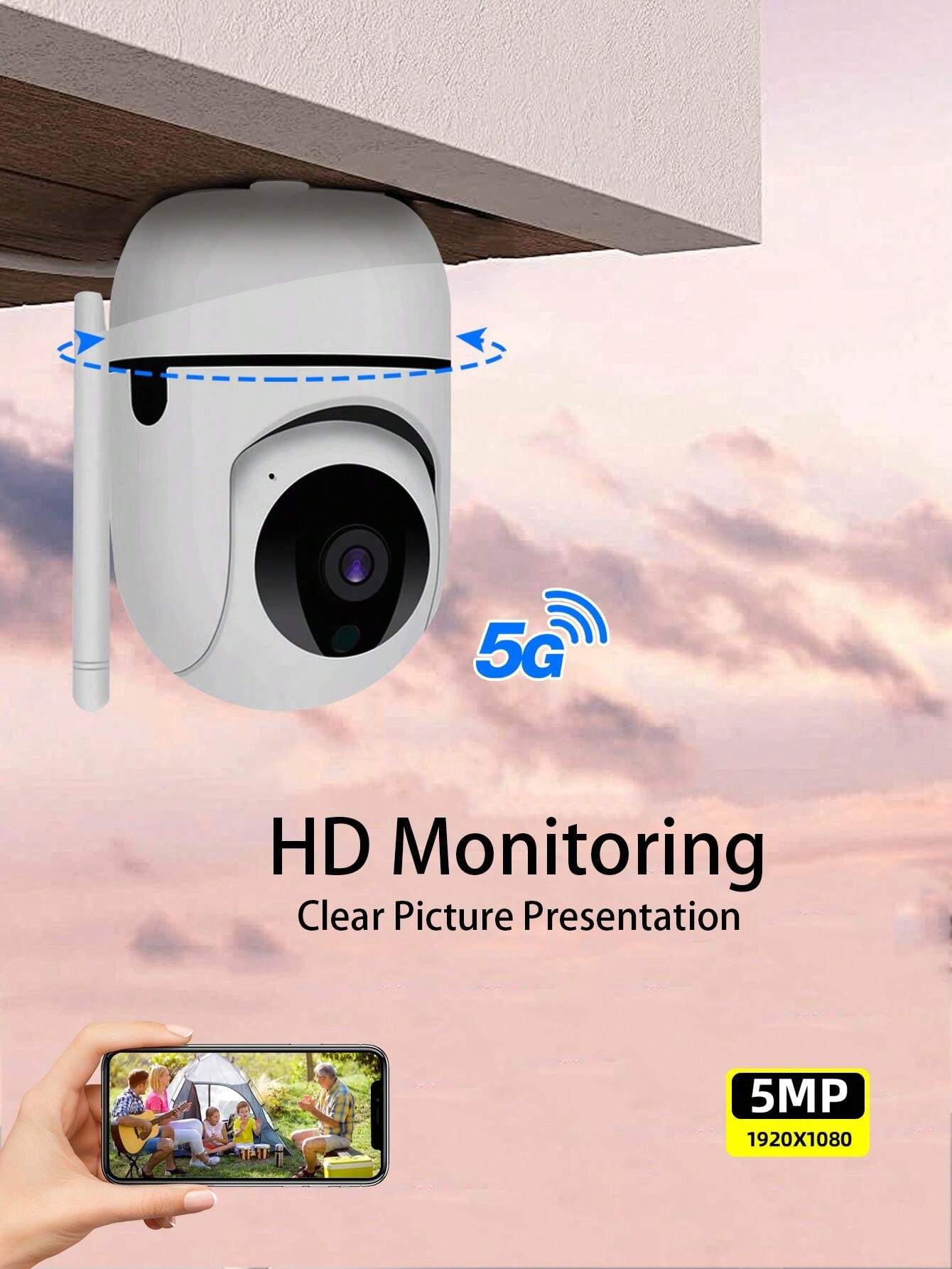 5MP 3MP 2MP Hochauflösende 1080P Dual-Band 2.4G+5GWIFI und 2.4GWIFI ...