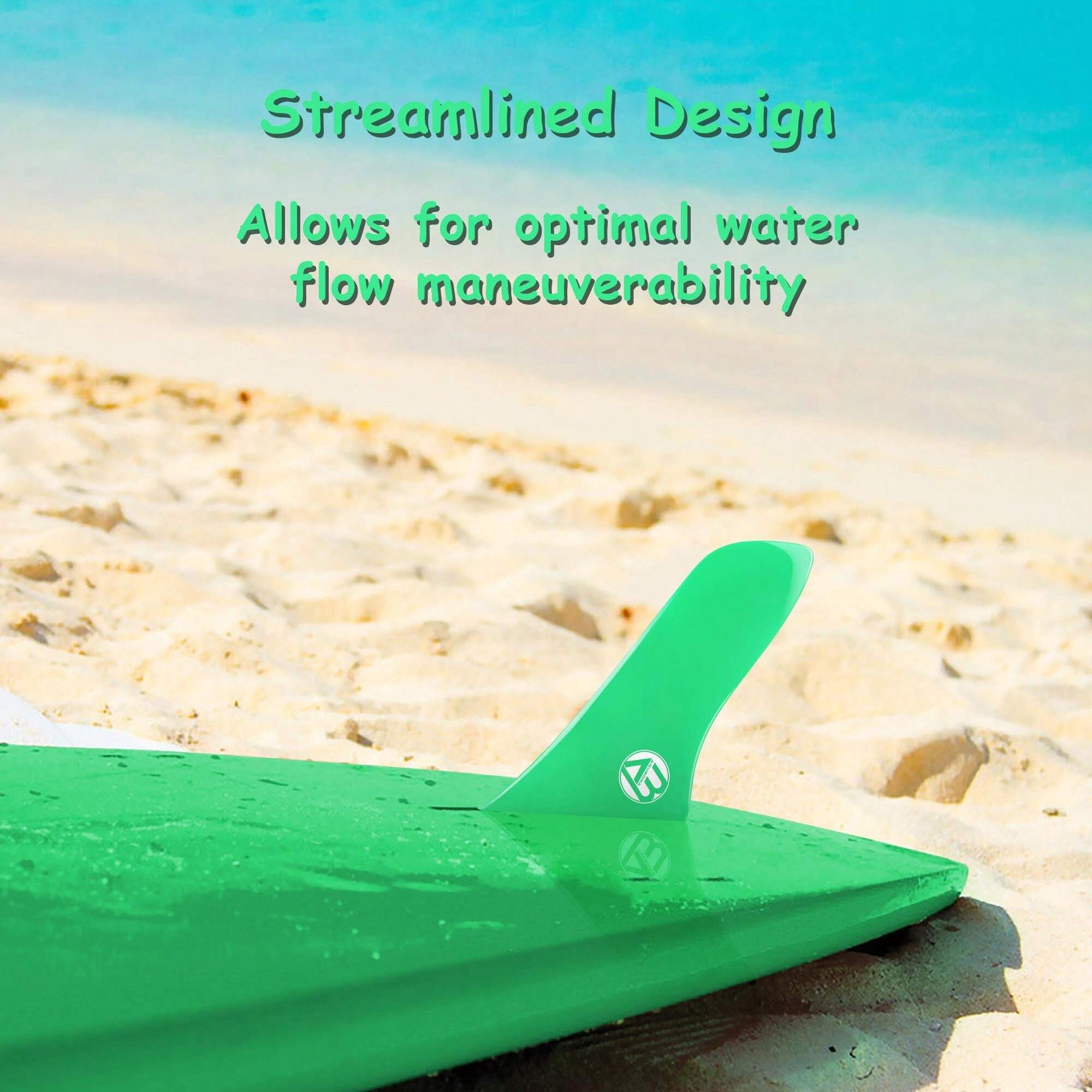 9'' Surf Fin, 9 INCH Surf Single Center Water Fin Quick Release ...