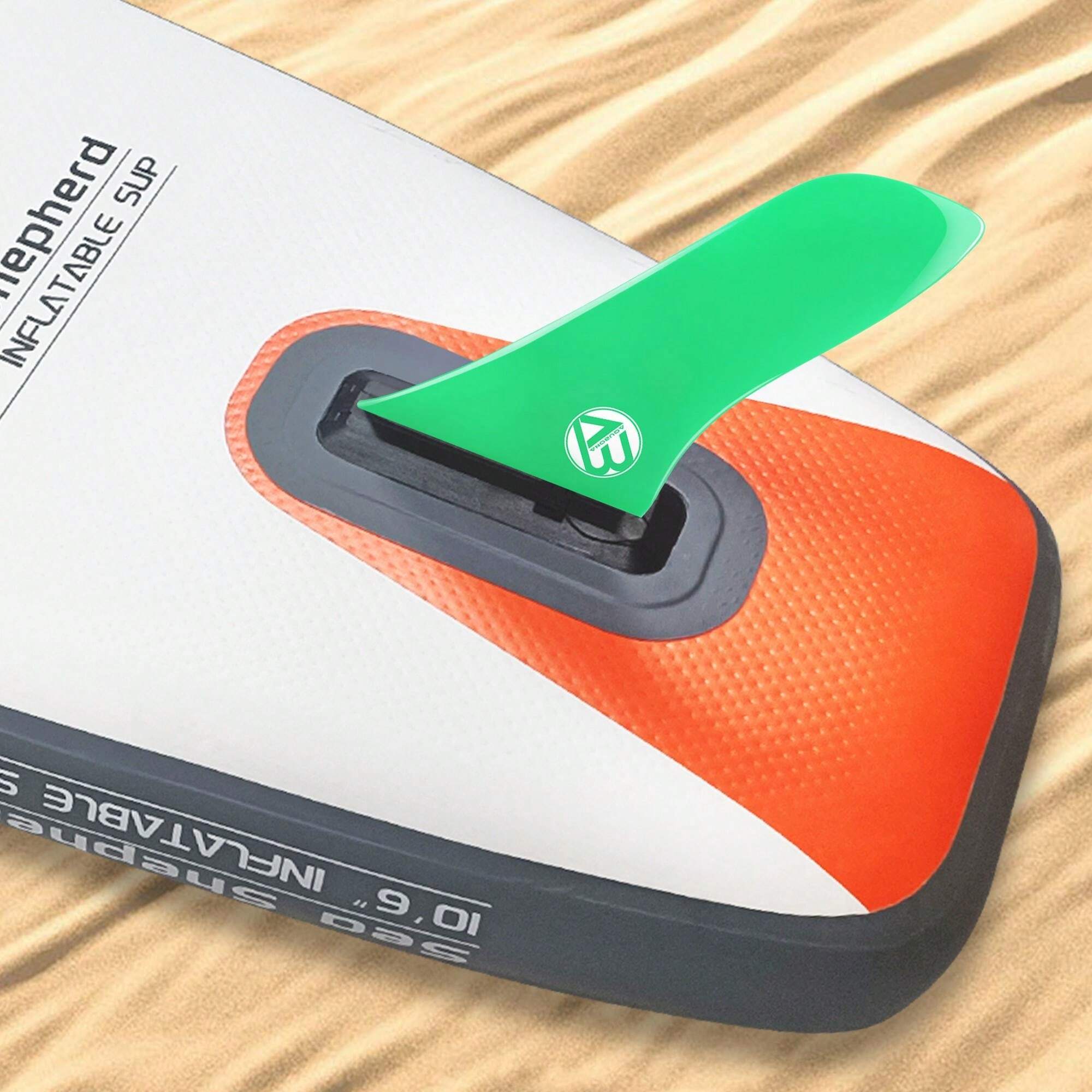 Aileron de surf de 9 po, aileron d'eau central unique de surf de 9 ...