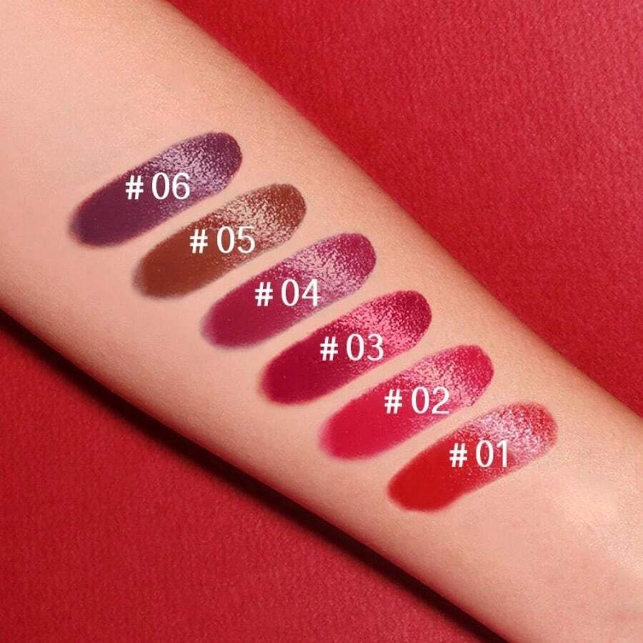 Cute Bear Keychain Lip Gloss, Non-Stick Cup Lip Stain, Easy To Apply ...