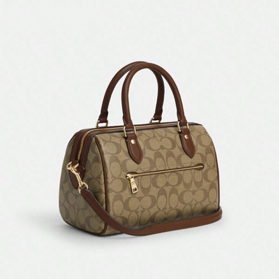 Coach Mini Rowan Satchel Bag With Top Handle Handbag Crossbody Shoulder ...