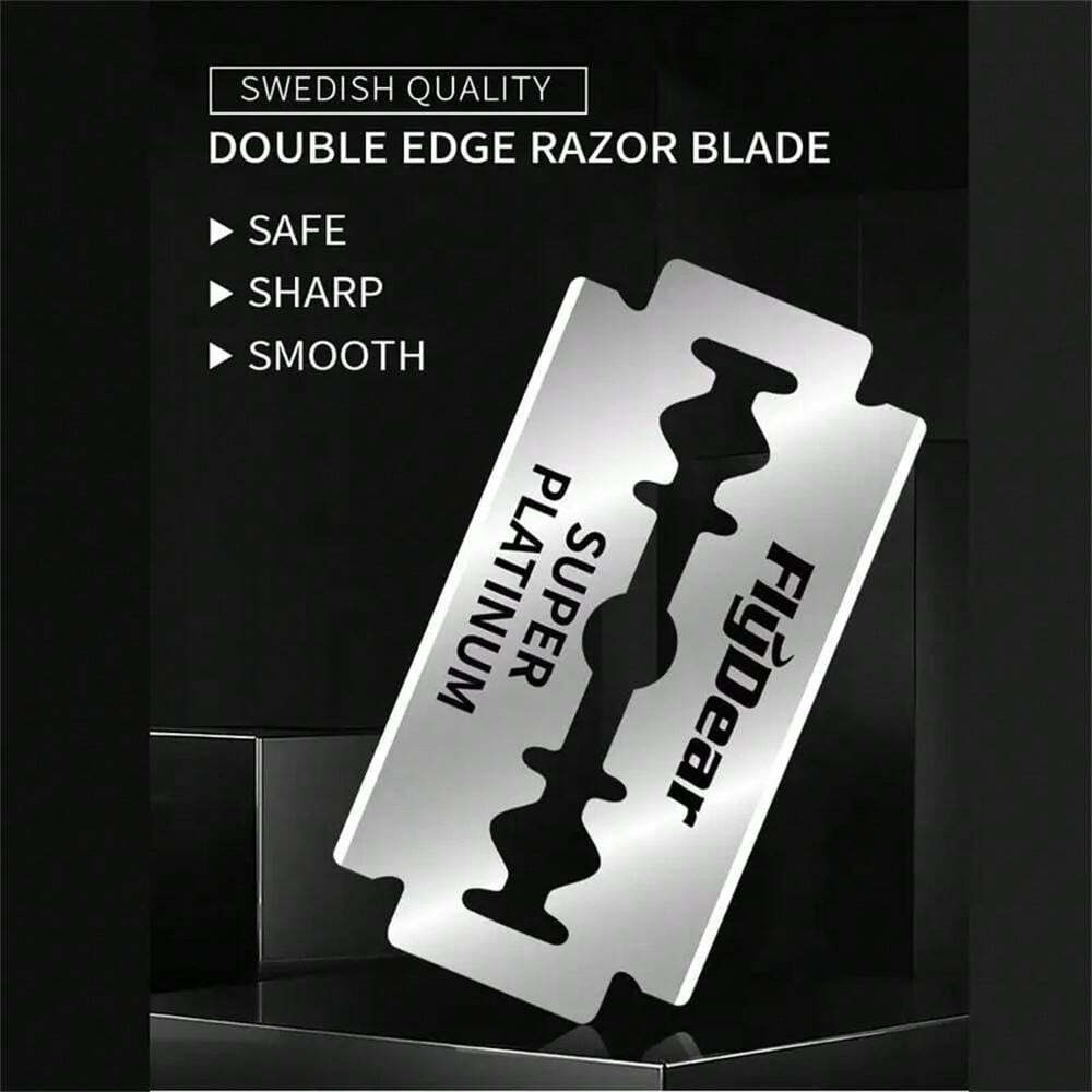 20/100 Pcs Double Edge Razor Blades - Razor Blades For Shaving ...