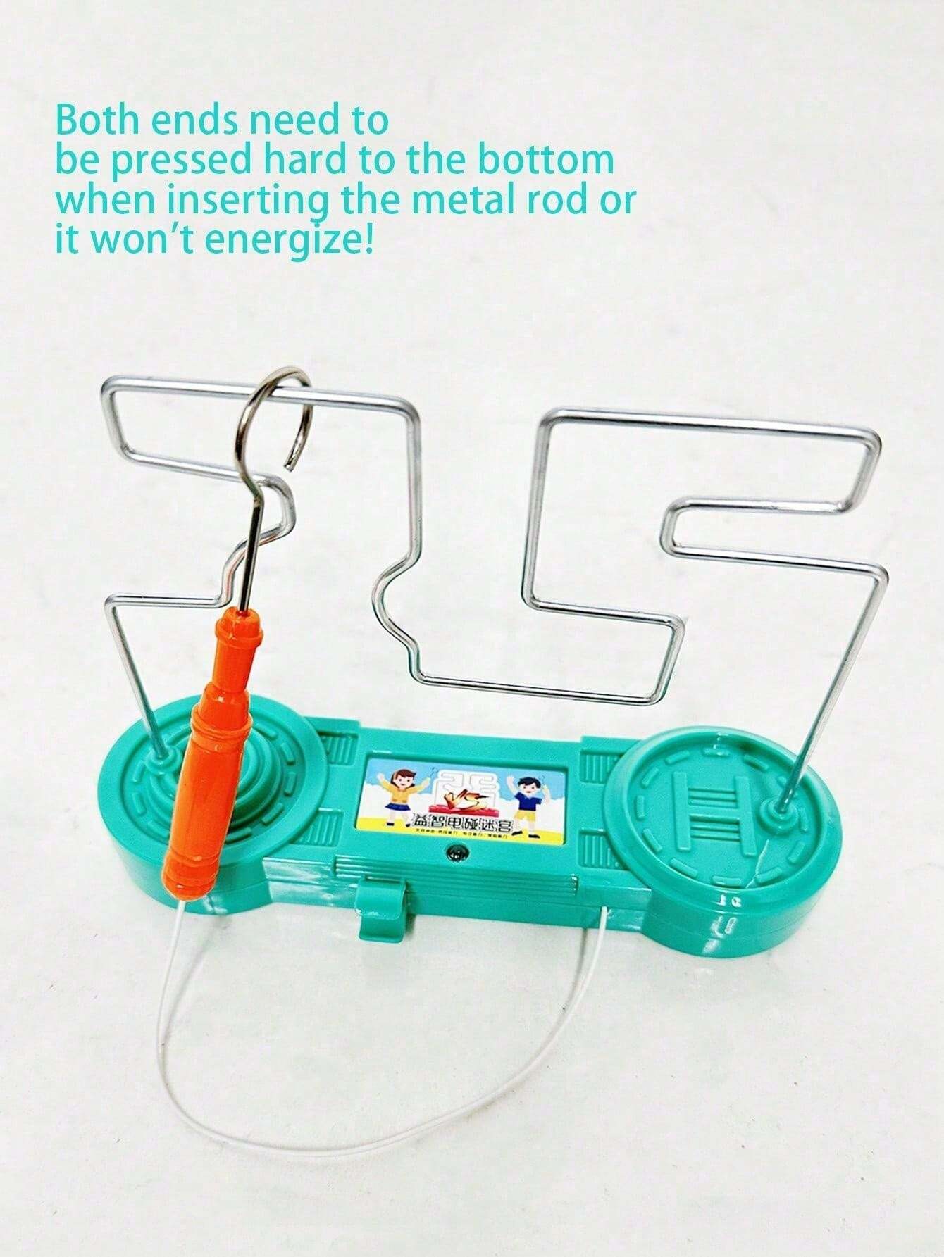 Buzz Wire Game Collision Electric Shock Maze Touch Game Toy For Family ...