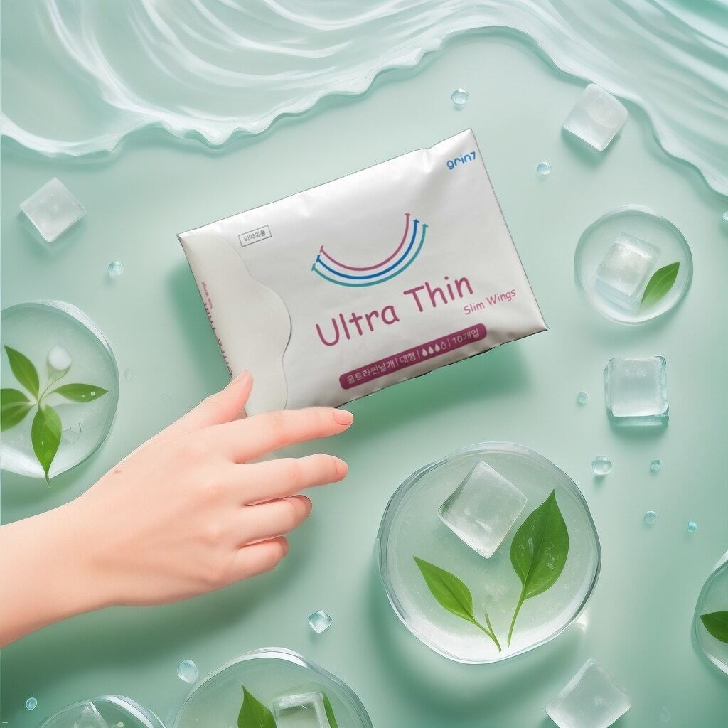 10pads/Pack Niceday Hypoallergenic Ultra Thin Sanitary Pads For Women ...