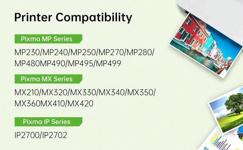 Cartouches d'encre compatibles Coraljet PG-545XL CL-546XL pour ...