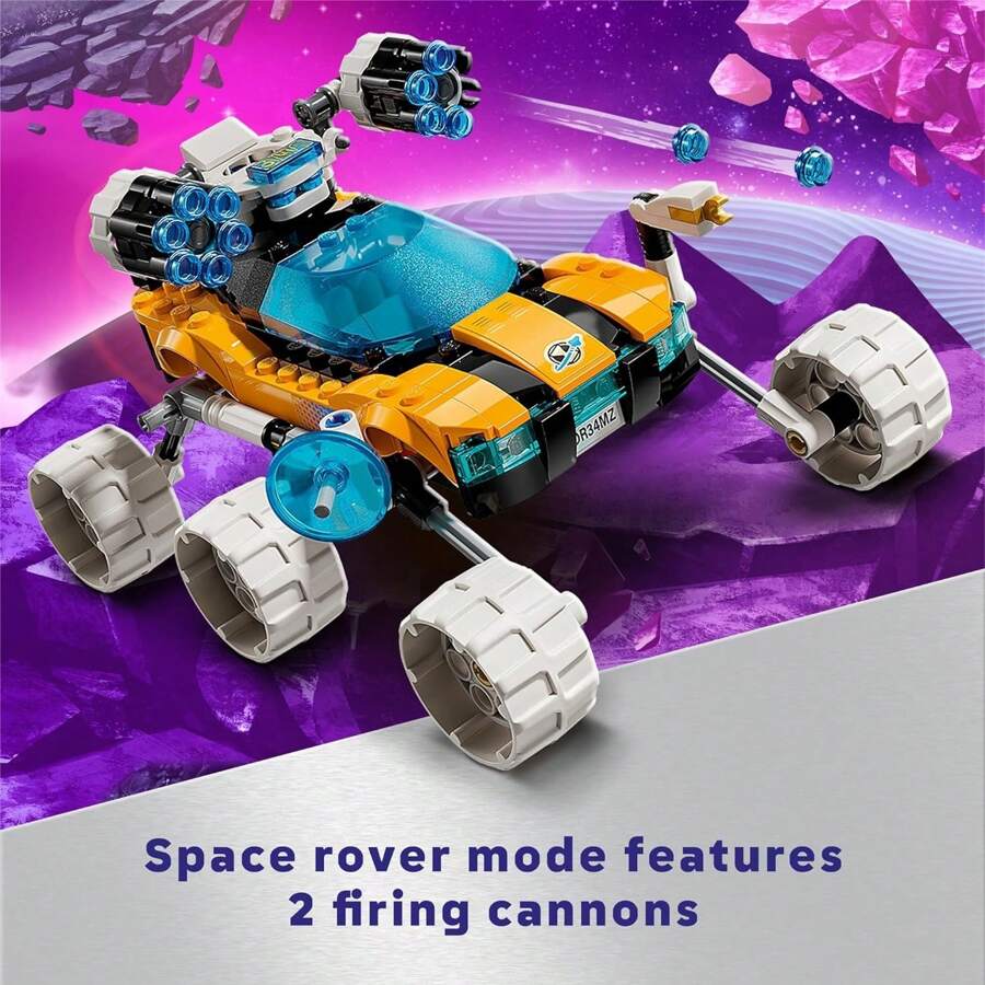 LEGO DREAMZzz Mr. Oz's Space Car Toy, Transforming Vehicle Building Set ...