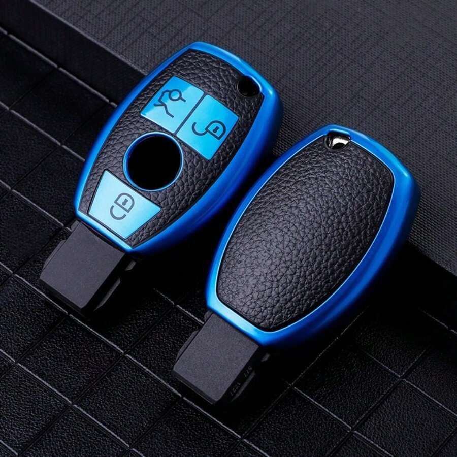 Key Fob Cover For Mercedes Benz AMG C E M S CLS CLA GLK GLA GLC GLE ...